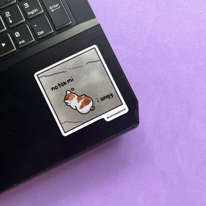 "aggressive & expressive" corporate cat meme stickers | Shopee Singapore