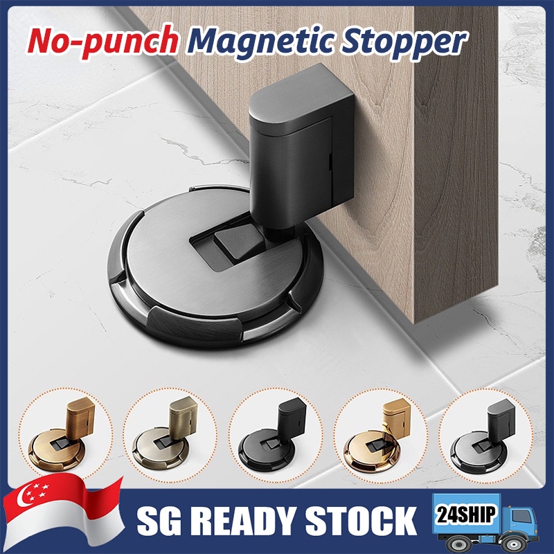 [SG Stock] Magnetic Door Stopper Heavy Duty Magnet Door Stop for Main ...
