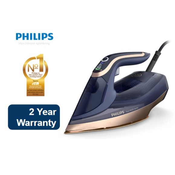 Philips Azur 8000 Series Steam Iron DST8050/26 – Dark Blue (DST8050 ...