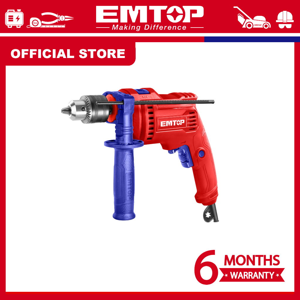 EMTOP 680W/810W/1100W Variable Speed Professional Hand Impact power ...