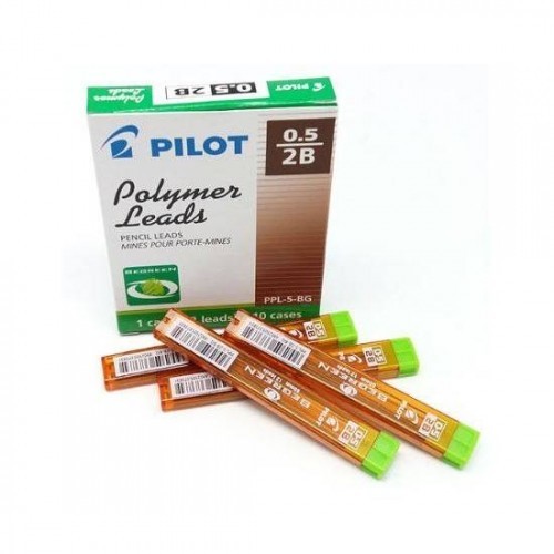 Pilot Polymer Pencil Lead 2B 0.5mm ( PPL5-BG-2B) | Shopee Singapore