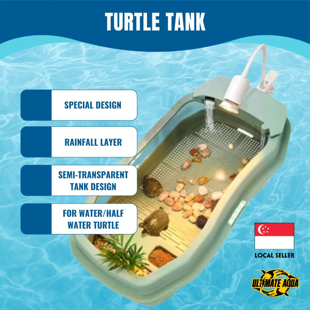 Yee Turtle Tank, Tortoise Tank With Terrace, Special Tank For Domestic ...