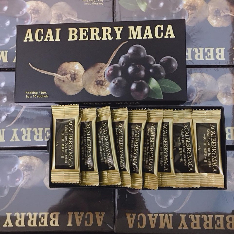 💯 ORIGINAL ACAI BERRY MACA 天然玛咖粉 | Shopee Singapore
