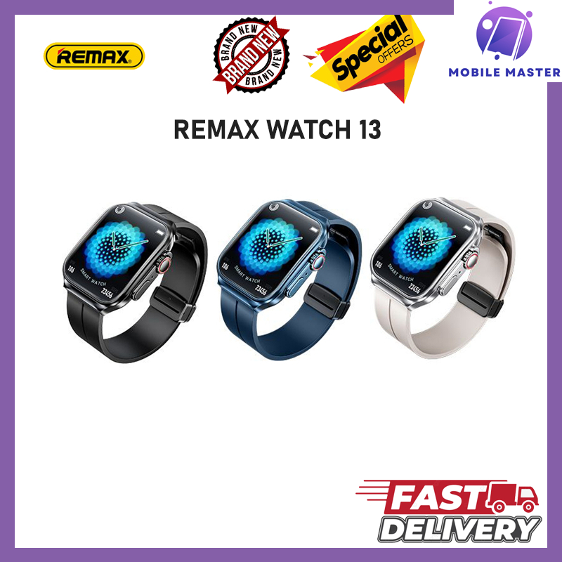 REMAX WATCH 13 Chirei Series AMOLED Display Smartwatch | Shopee Singapore