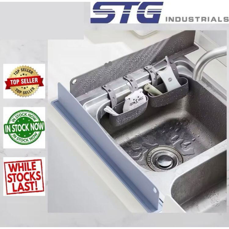 [STOCK CLEARANCE] Anti Splash Water Guard for Bathroom Kitchen Sink ...