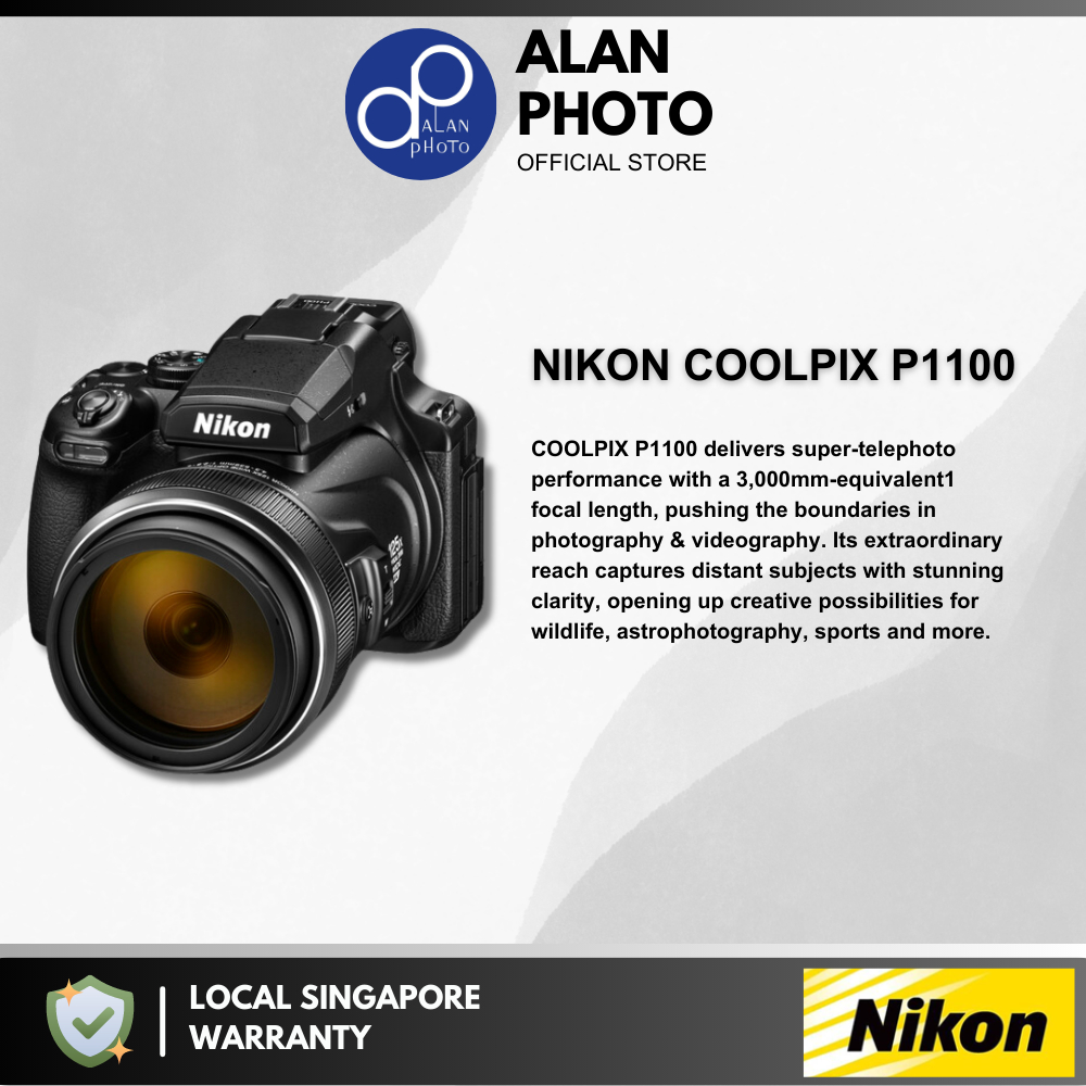 Nikon COOLPIX P1100 Digital Camera | 125x Optical Zoom | Nikon ...