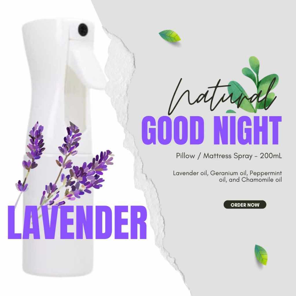Bucket of Essence - Good Night Sleep Spray - Lavender Chamomile ...