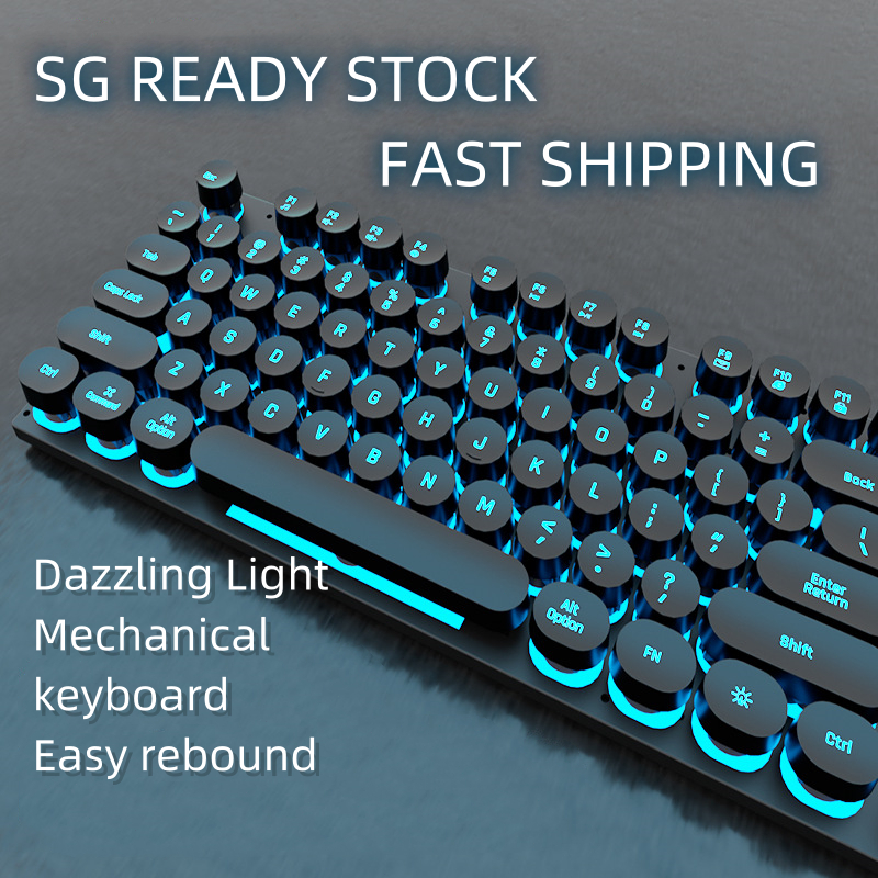 SG Local LED Gaming Keyboard Mechanical Keyboard with 7 Colour ...