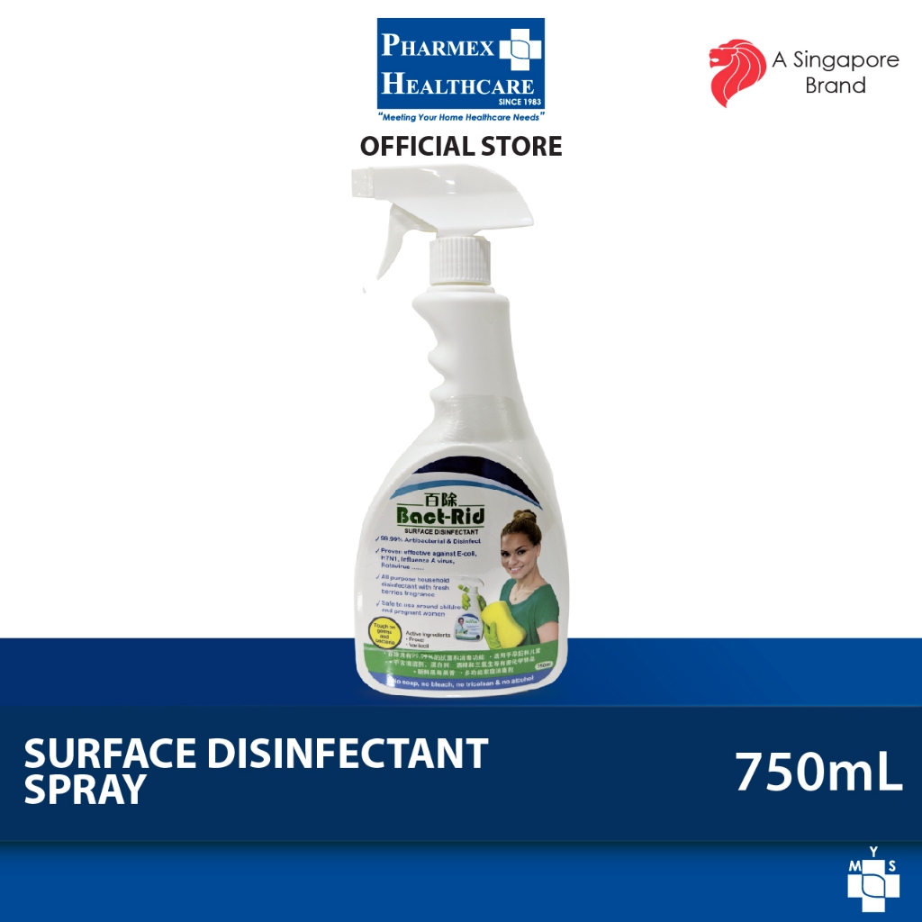 BACT-RID Disinfectant Spray 750ml | Shopee Singapore