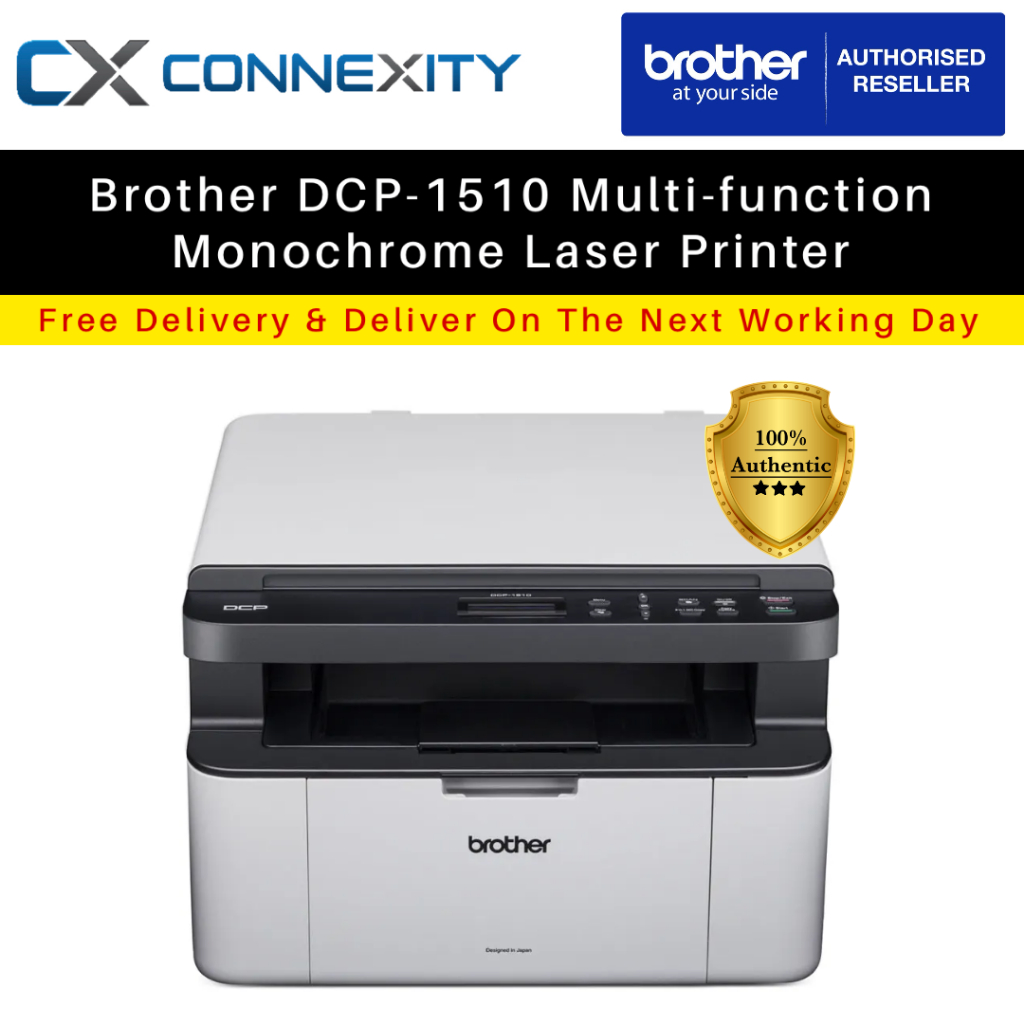 Brother DCP-1510 Multi-Function Monochrome Laser Printer Brother ...