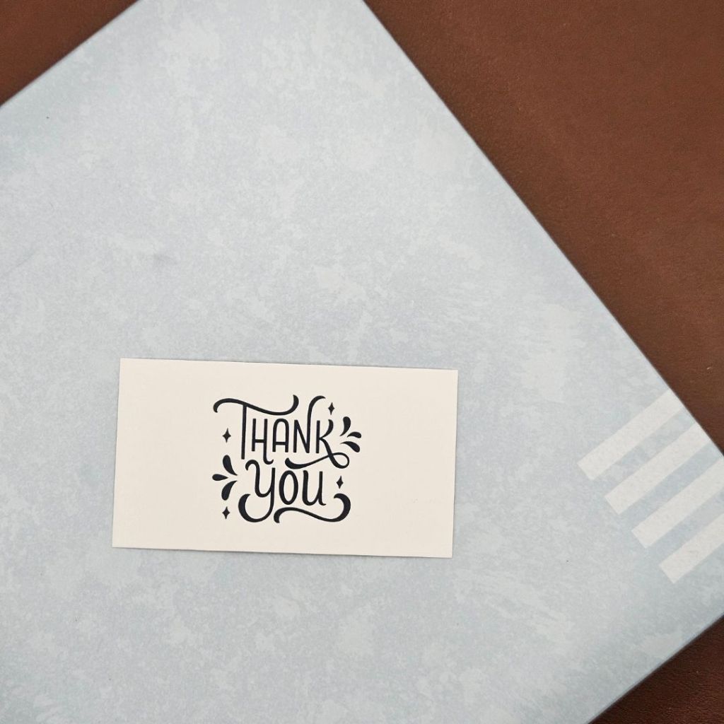 1 PC - Gratitude in Your Pocket: Elegant Mini Thank You Cards for Any ...