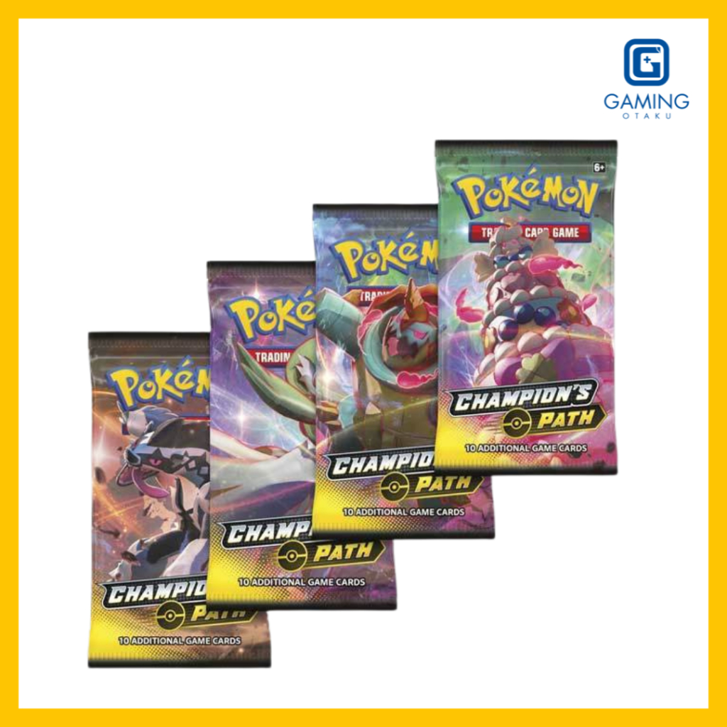 Pokemon Champion's Path Booster Packs Art Set | Shopee Singapore