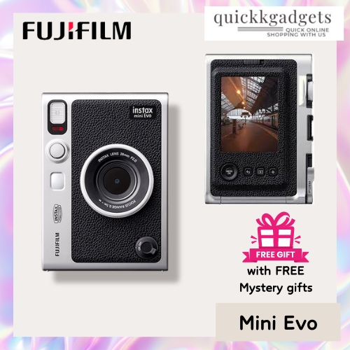 Fujifilm Instax Mini Evo Hybrid Instant Camera Instant/Smartphone ...