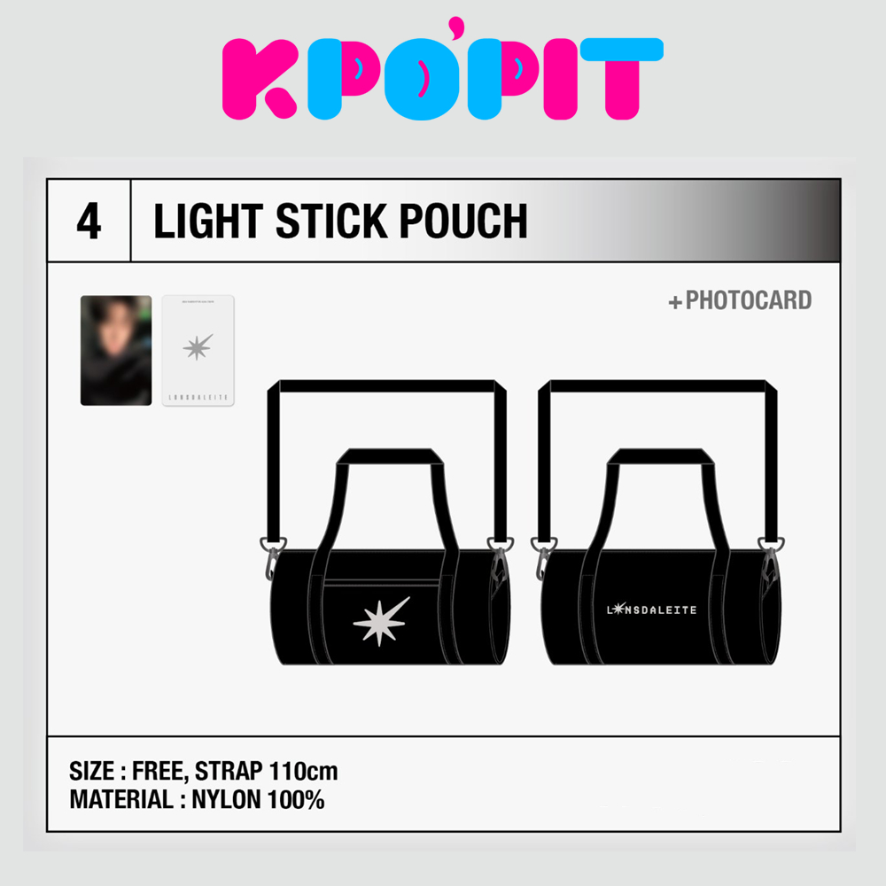 2024 BAEKHYUN ASIA TOUR MD - LIGHT STICK POUCH | Shopee Singapore