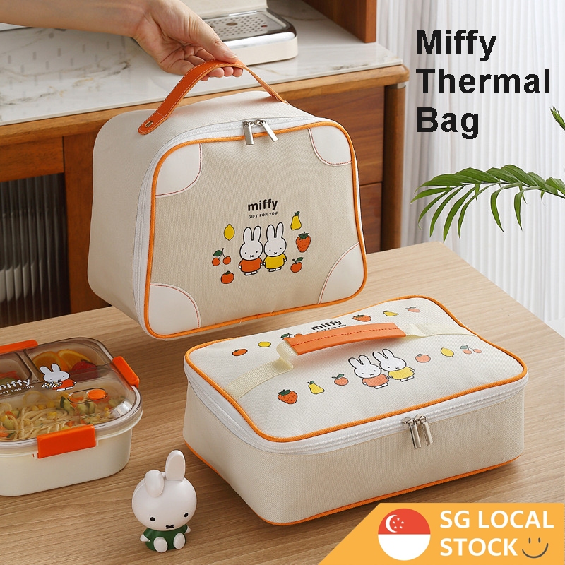 Miffy Thermal Bag Lunch Box Insulated Bag Canvas Bag | Shopee Singapore