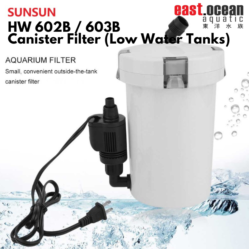 SUNSUN HW 602B / 603B - 6W Canister Filter (Non-UV) | Shopee Singapore
