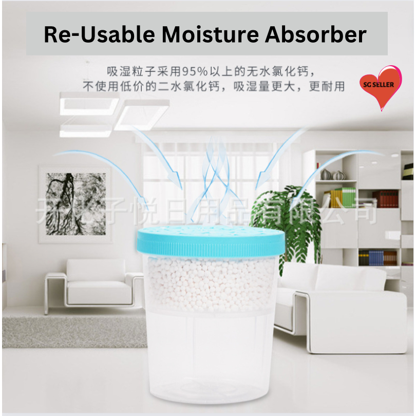 Dehumidifier Moisture Absorber Filler Pellet | Shopee Singapore