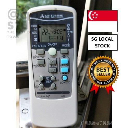 [SG FREE 🚚] Mitsubishi Heavy Industry aircon remote control RKX502A001 ...