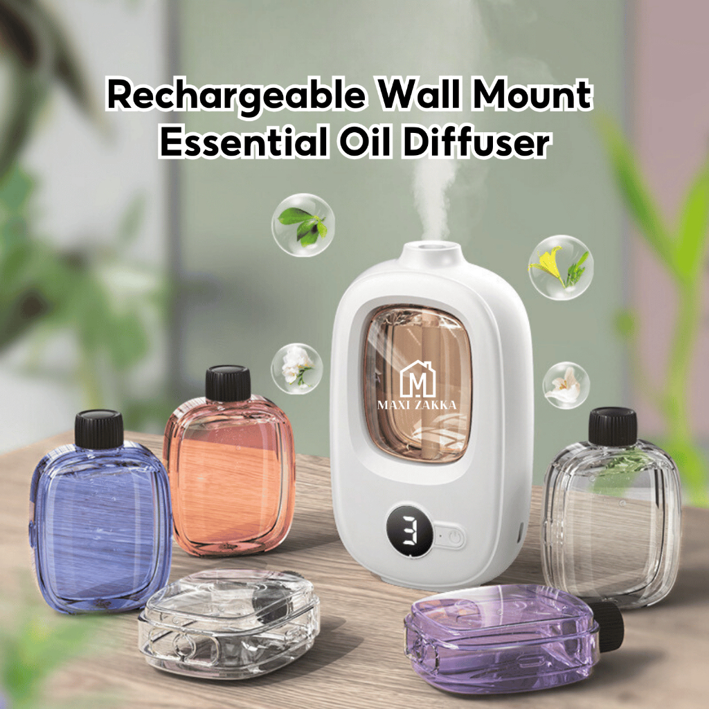 🇸🇬 Ready Stock Automatic Aroma Diffuser Rechargeable Air Freshener ...