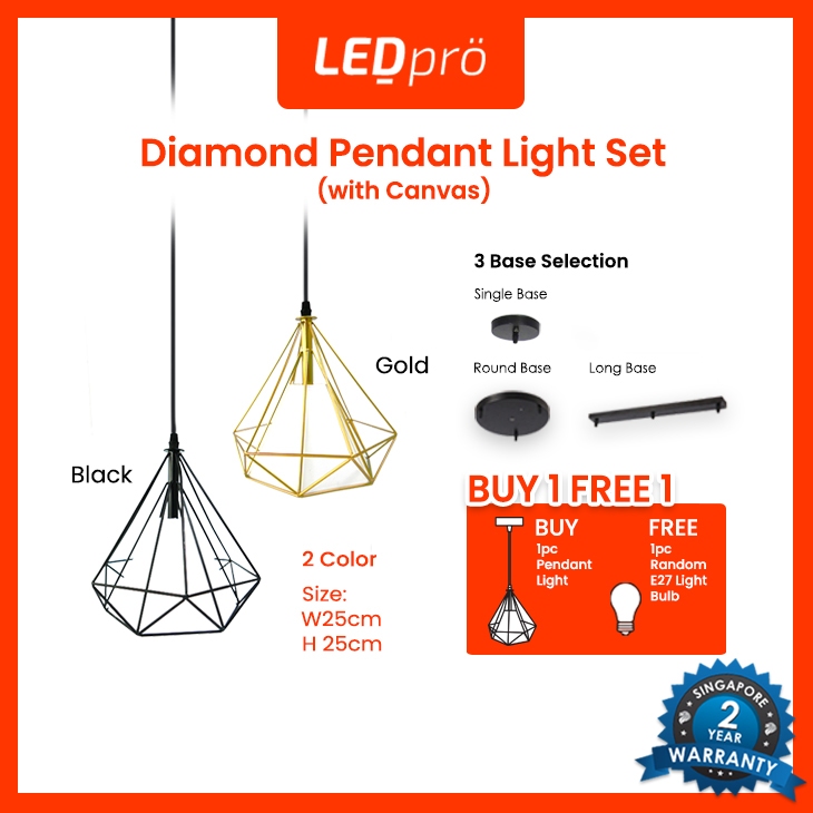 LED PRO LIGHT/Pendant/Hanging/Dining Light Diamond Type Decorative ...