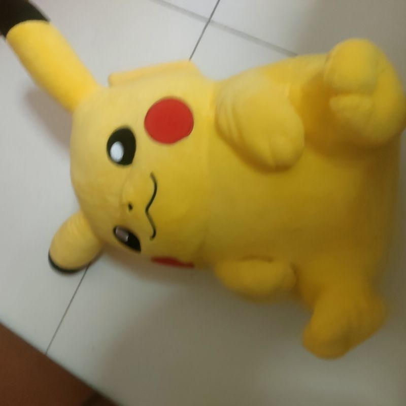 Brand new, cheeky smile pokemon plushie Pikachu for sale. | Shopee ...