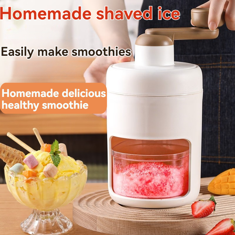 [SG Stock]Small Manual Handheld Snow ice shaver machine Ice Breaker ...