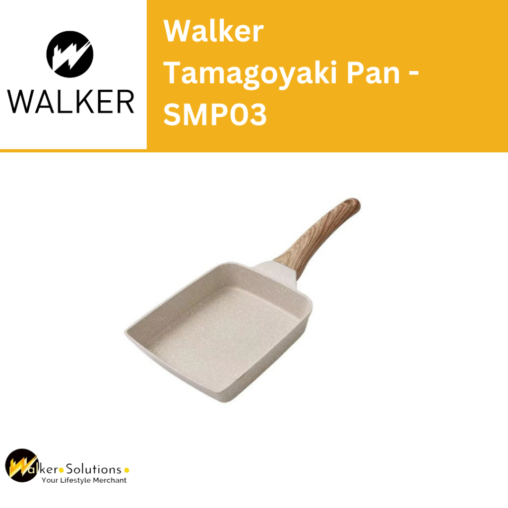 Walker Tamagoyaki Pan Japanese Style Omelet Pan Square Pan Breakfast ...