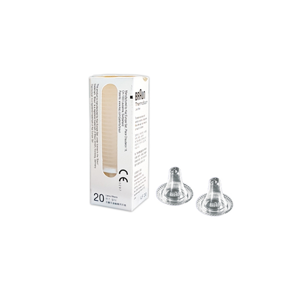 Braun Genuine ThermoScan Thermometer Probe Lens Filters Ear Cover Cap ...