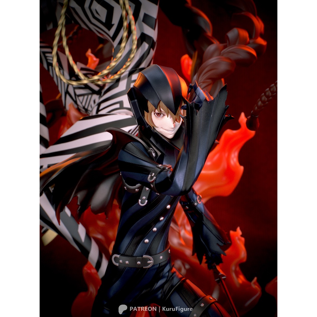 Kuru Figure Goro Akechi - Persona 5 1/7 scale 3d printed resin figure ...