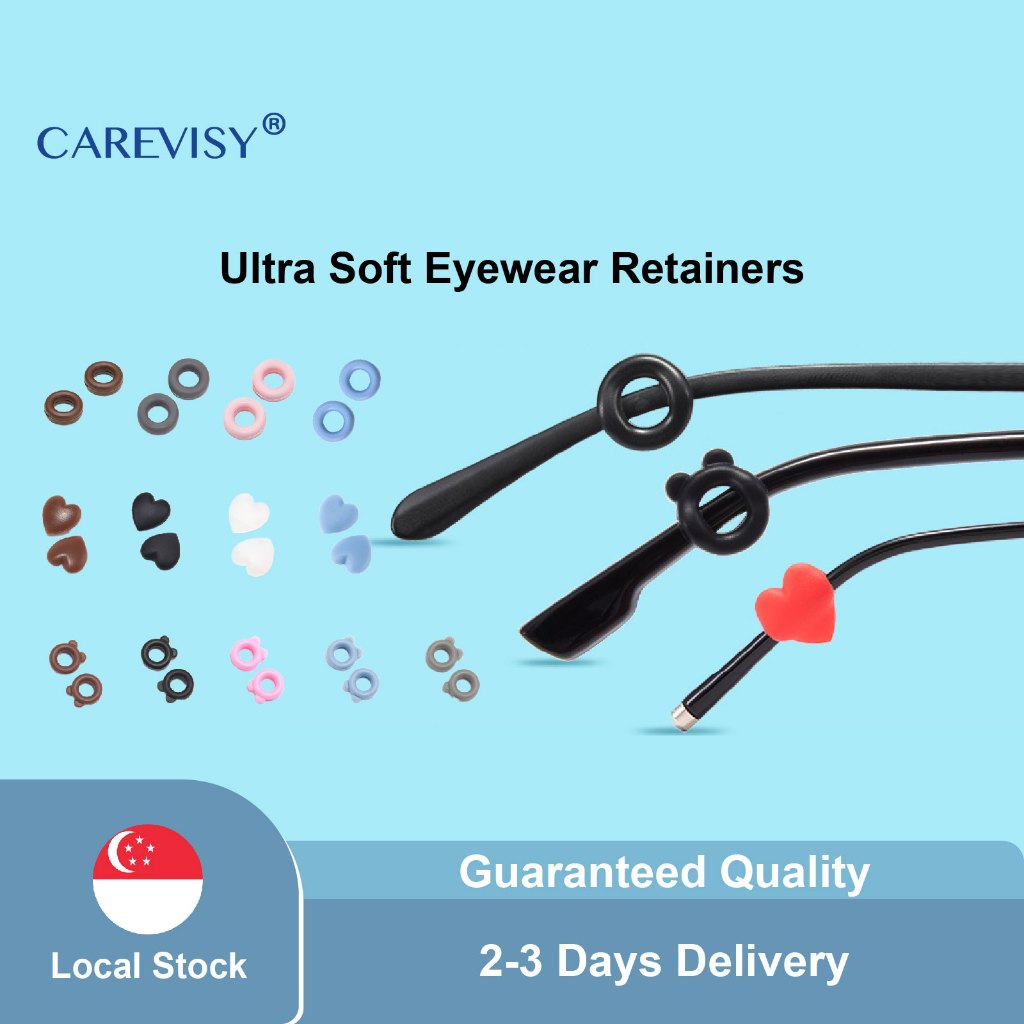 CAREVISY Sport Anti Slip Spectacle Hook Glasses Retainer Eyeglasses Ear ...