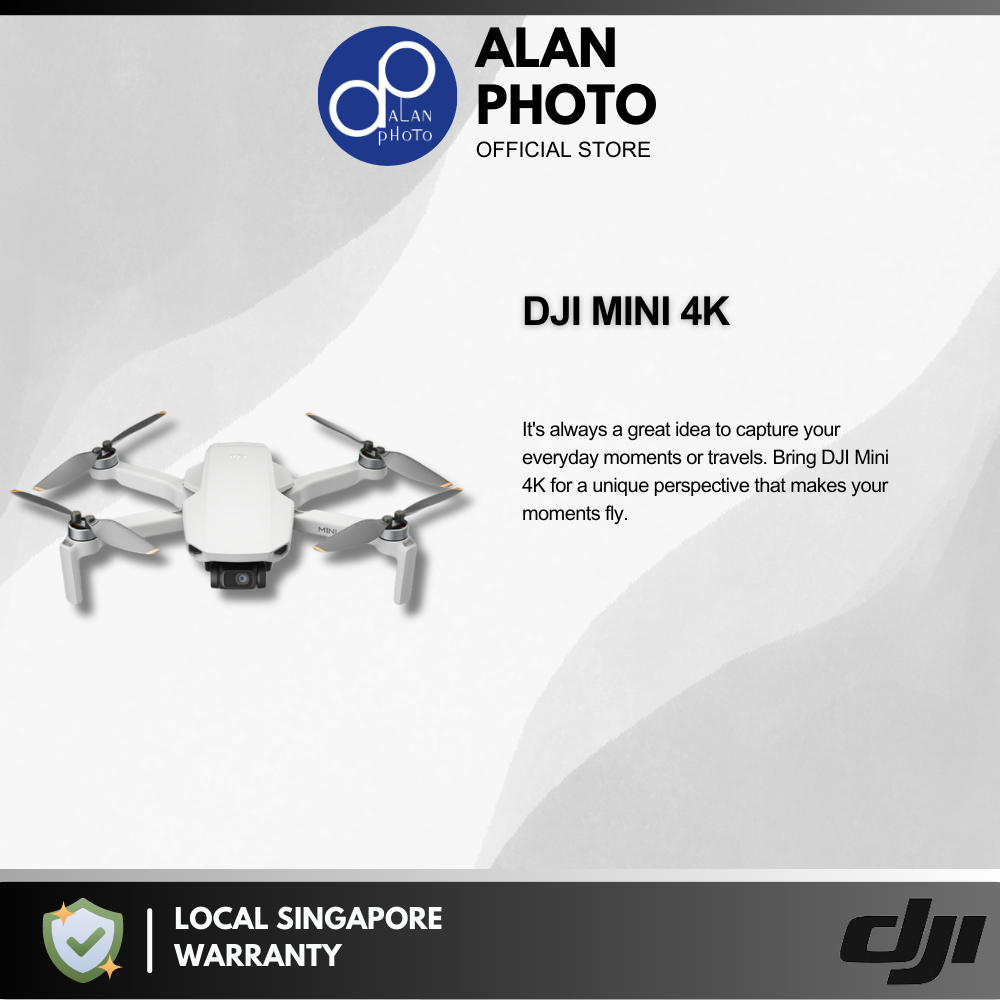 DJI Mini 4K - Under 249 g | Easy To Use | Intelligent Modes | 31-Min ...