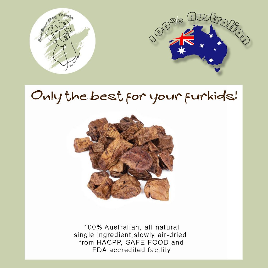 Pork Lung Cubes, Natural Dog Treats, Air-dried, Single Ingredient Dog ...