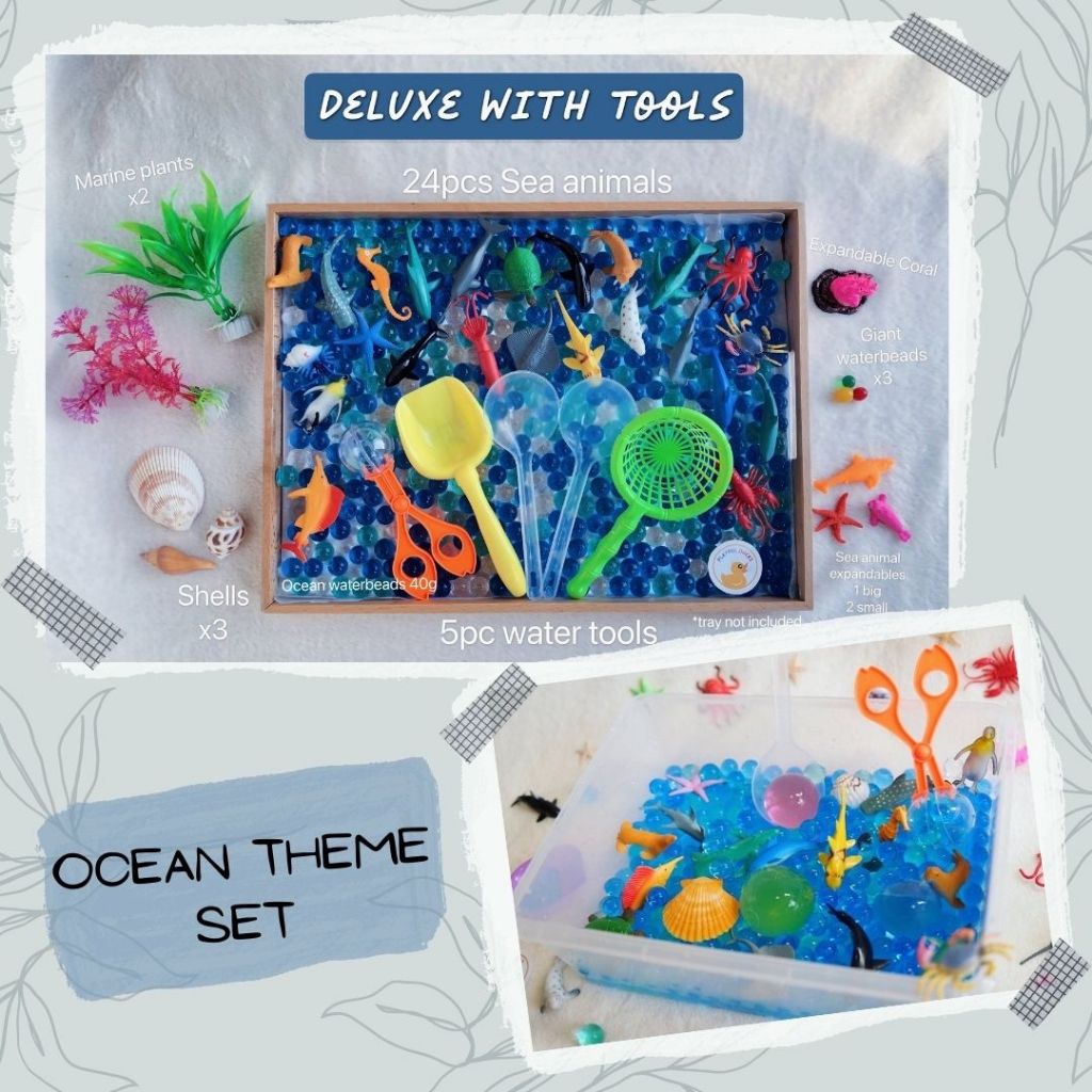 [SG Stock] Ocean Sea themed Water Babies | Gardening Planting Beads ...