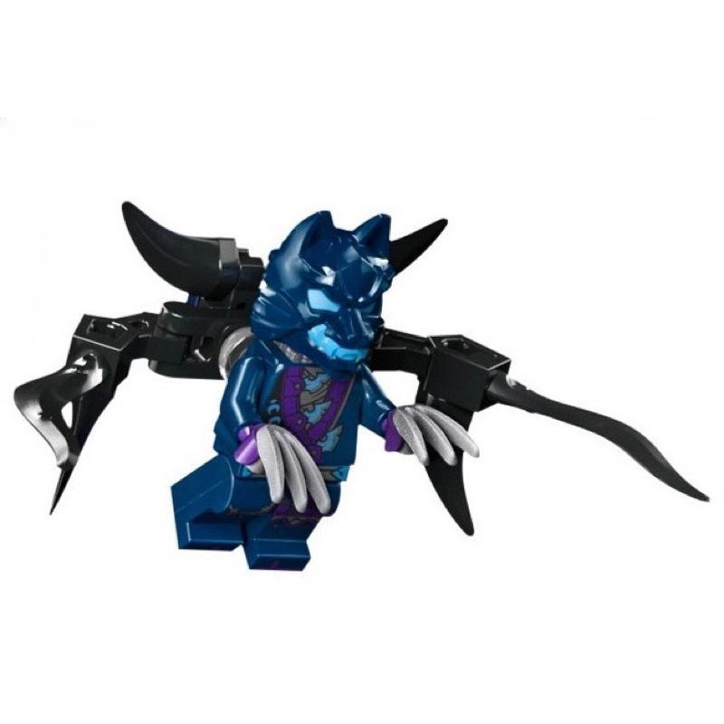 [BrickMaster88] NJO869 LEGO Ninjago Wolf Mask Claw Warrior Minifigur ...