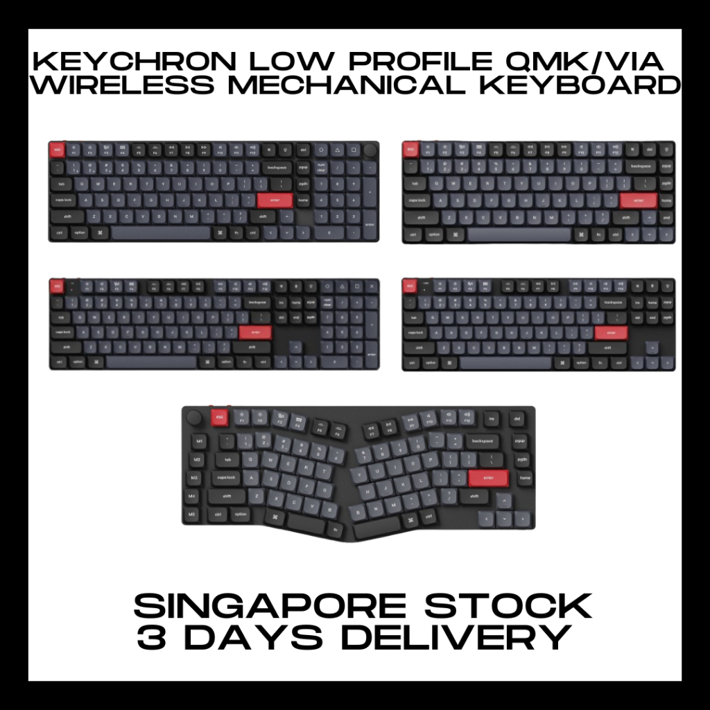 Keychron K Pro Series (QMK) Low Profile Wireless Mechanical Keyboard ...