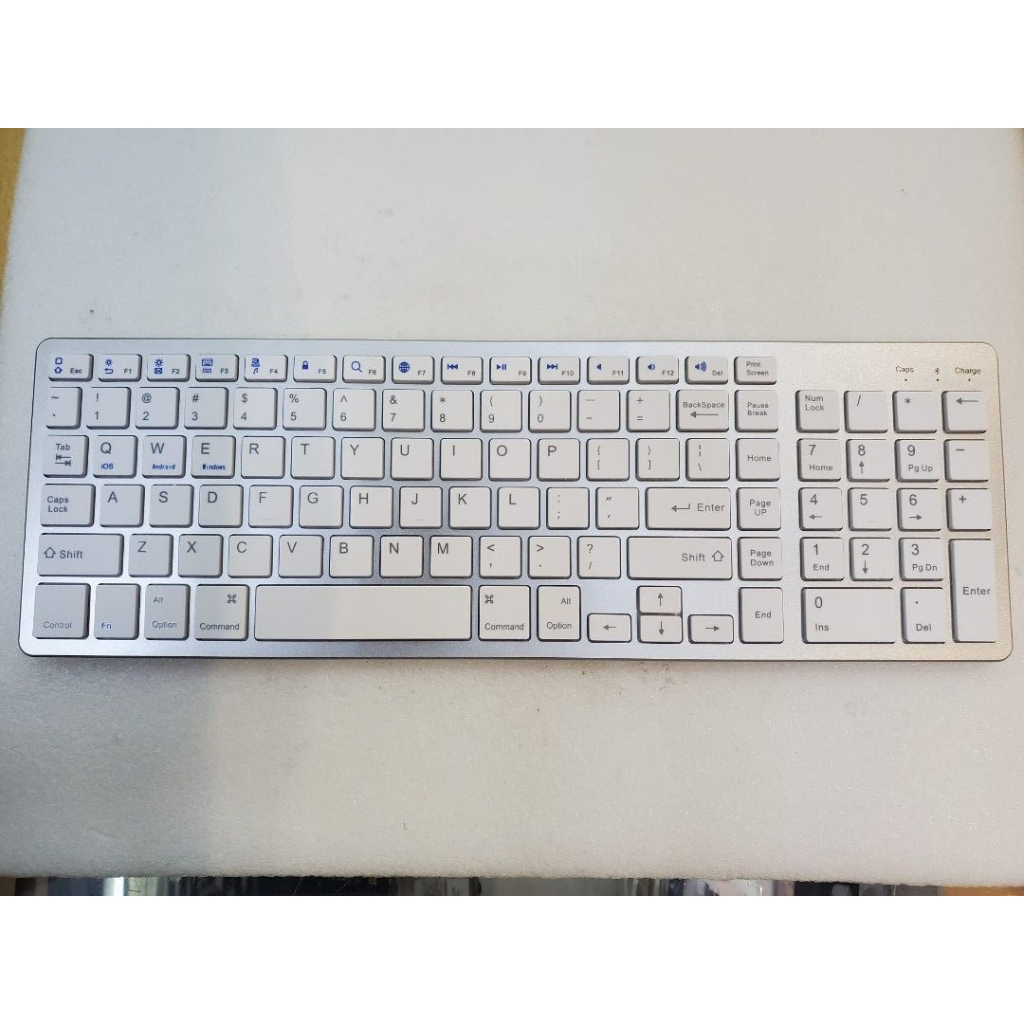 E76 Rechargeable Bluetooth Keyboard – Slim, Portable & Wireless ...