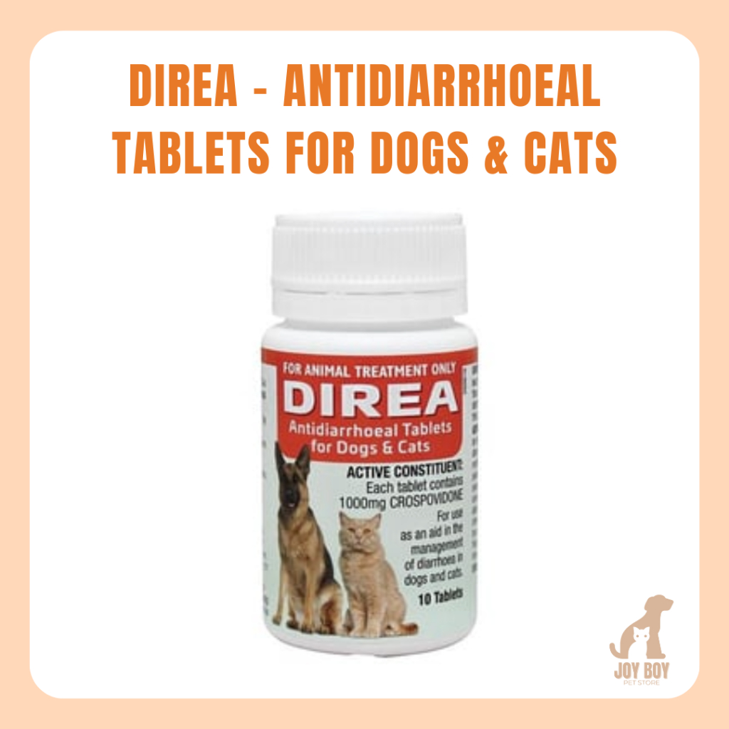 DIREA Antidiarrhoeal for Dogs & Cats (50 Tablets) | Shopee Singapore