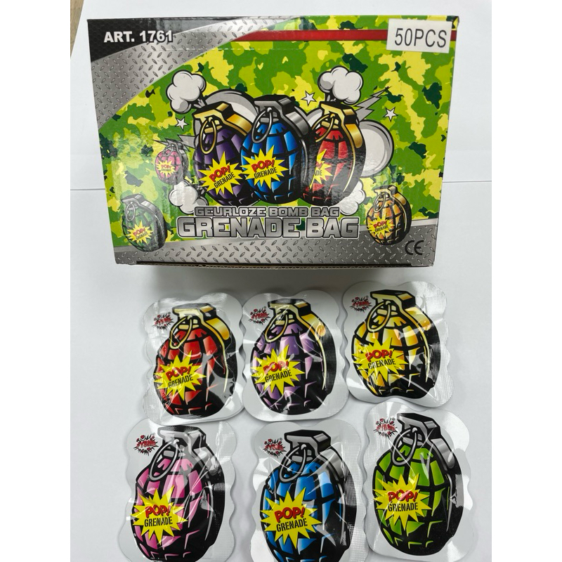 Magic Bomb Bag (50 Pieces Hand Grenade) - Loud as Grenade Harmless and ...