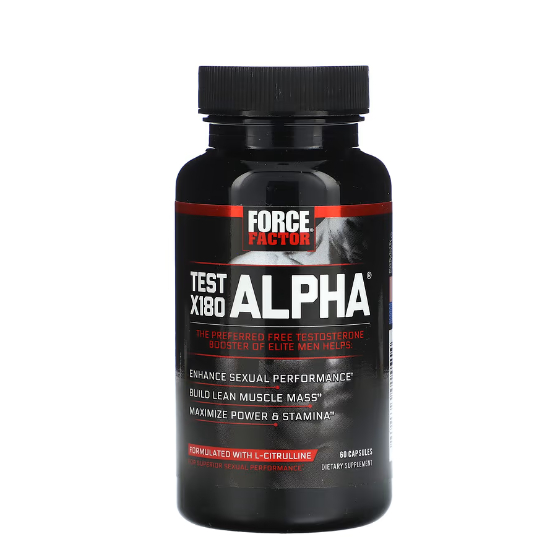 Force Factor Test X180 Alpha 60 Capsules | Shopee Singapore