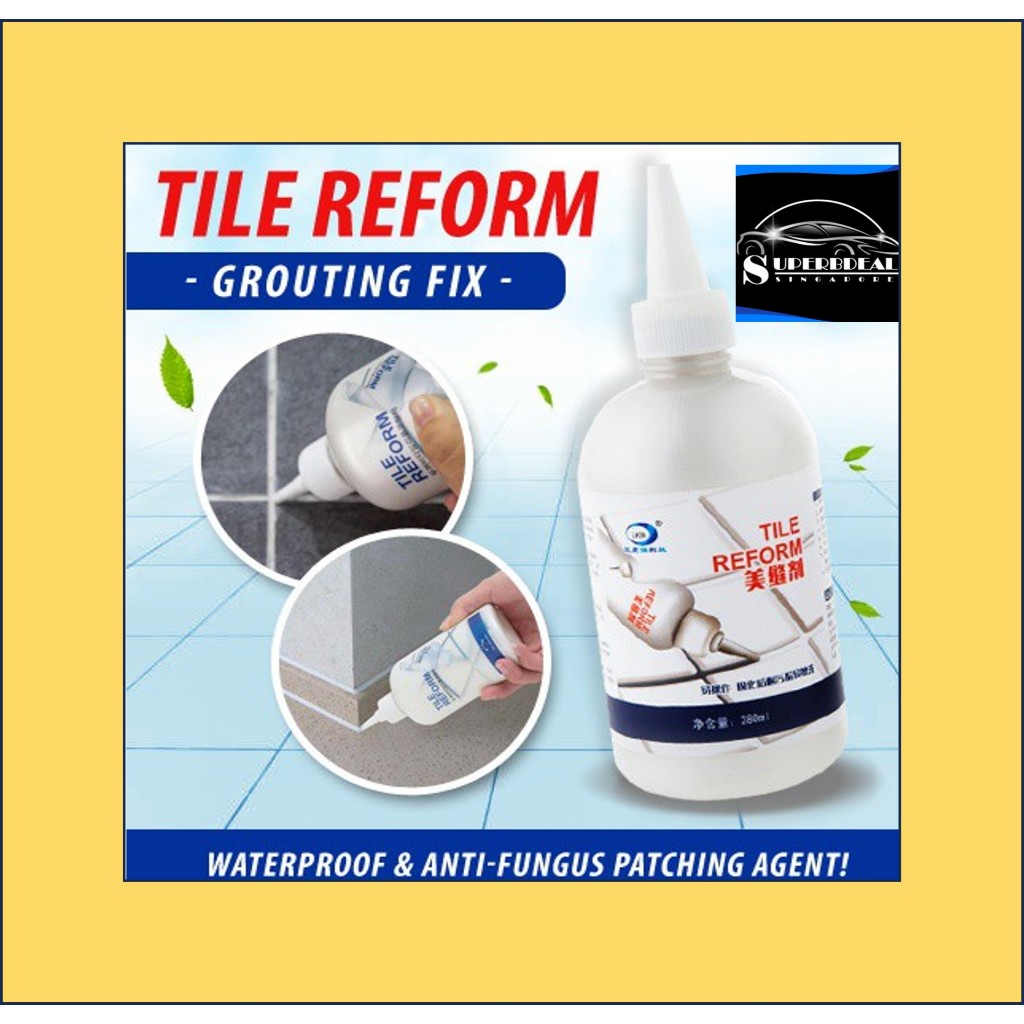 [SG Delivery]GROUT FILLER CLEANER Tile reform 280ml Grouting Fix ...
