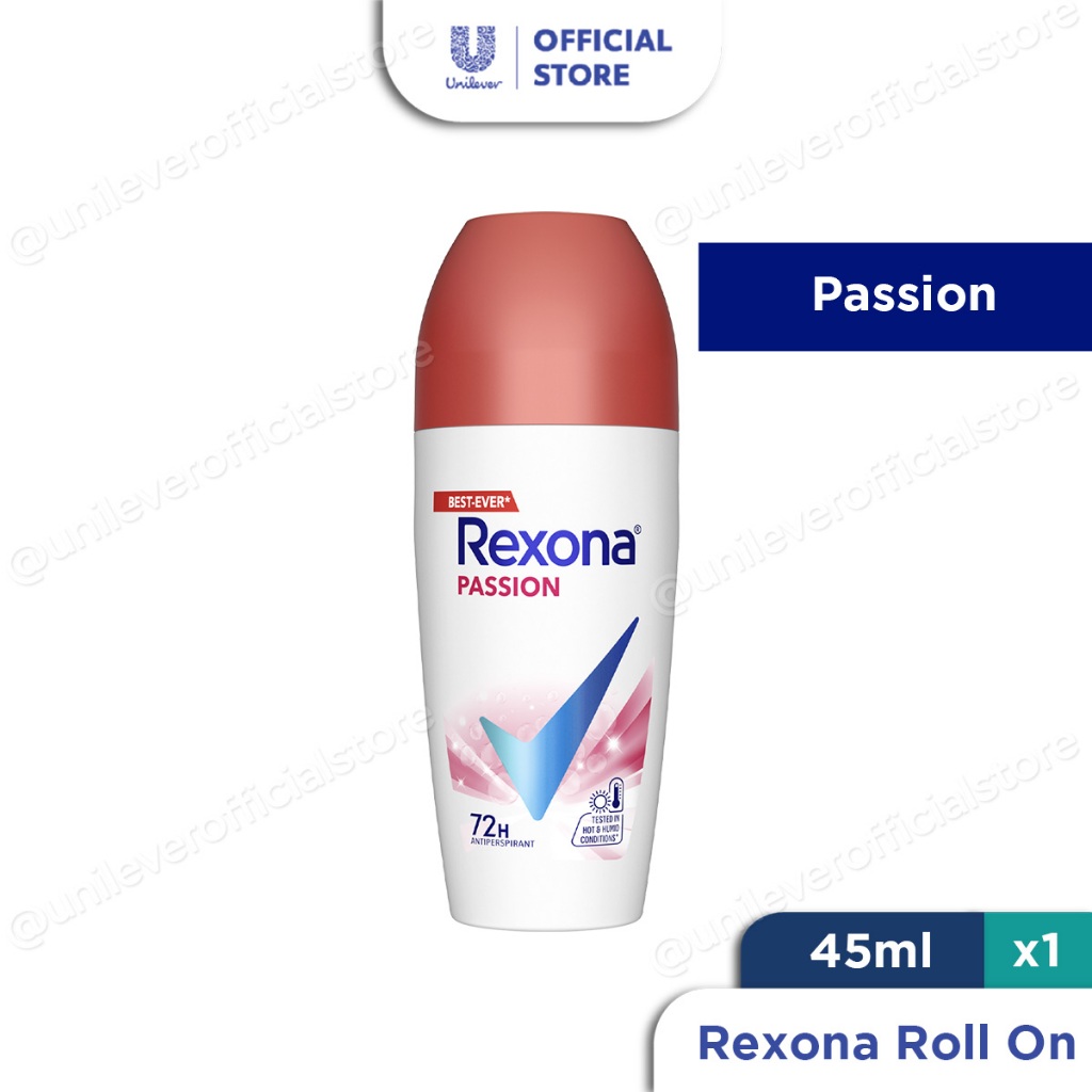 Rexona Women Passion Roll-On Deodorant 45ml | Shopee Singapore