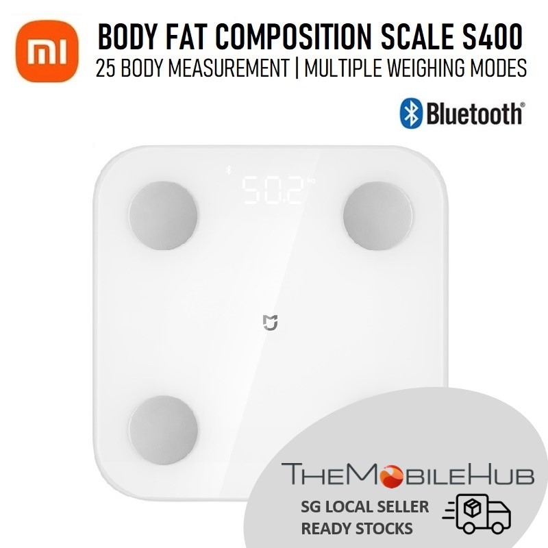Xiaomi S400 Smart Body Composition Scale Body Fat Scale Mi Weighing ...