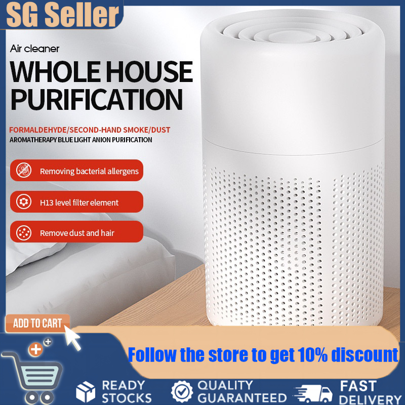 [⭐SG⭐]Smart Air Purifier Home Intelligent Negative Ion Air Purifier ...