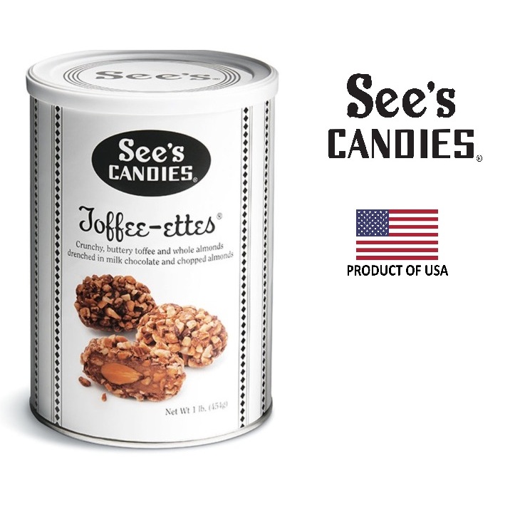 See's candies Chocolate Toffee-ettes (1 Pound) | Shopee Singapore