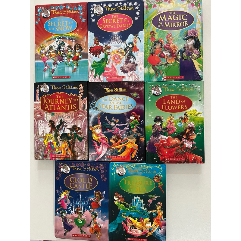 Thea Stilton Special Edition Set (8 hardcover) | Shopee Singapore