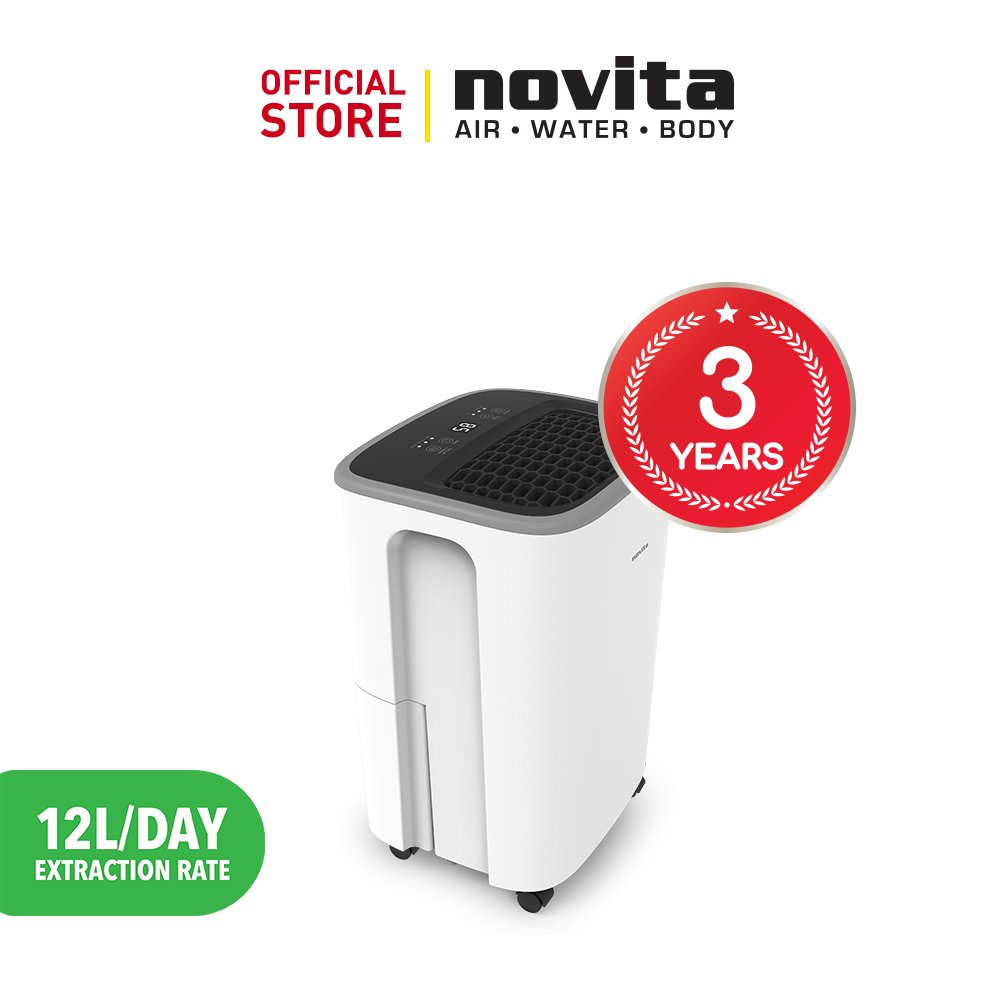 [Online Exclusive] novita Dehumidifier ND288 With 3 Years Full Warranty | Shopee Singapore