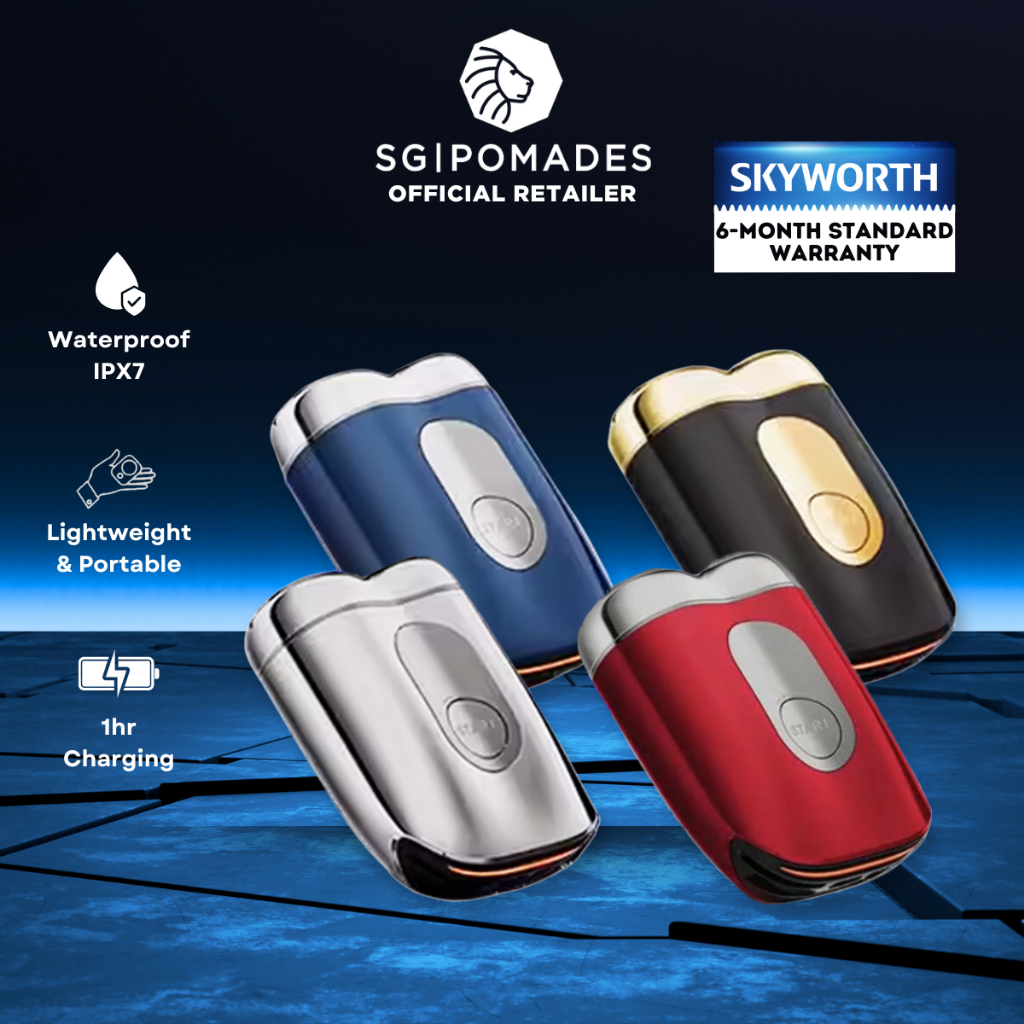 Skyworth CP52 Super Car Mini Electric Shaver with Li-Ion Battery IPX7 ...
