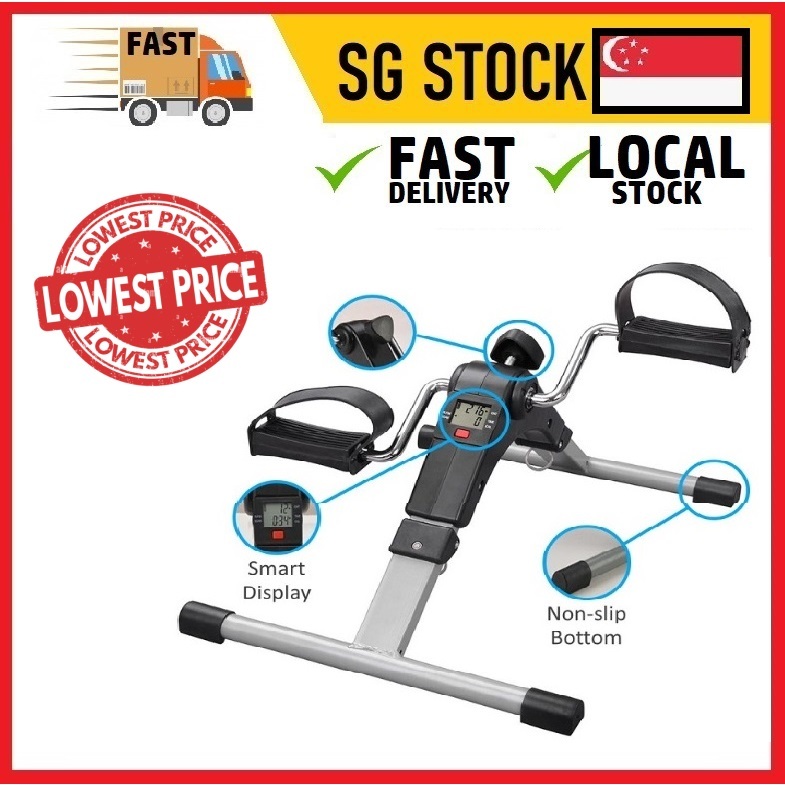 Foldable Pedal Exerciser Bike Fitness Bike (mini cycle) | Shopee Singapore
