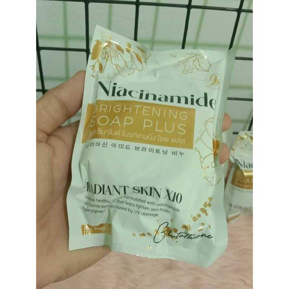 Niacinamide Brightening Soap Plus - Radiant Skin X10 (80g) - Filipino ...