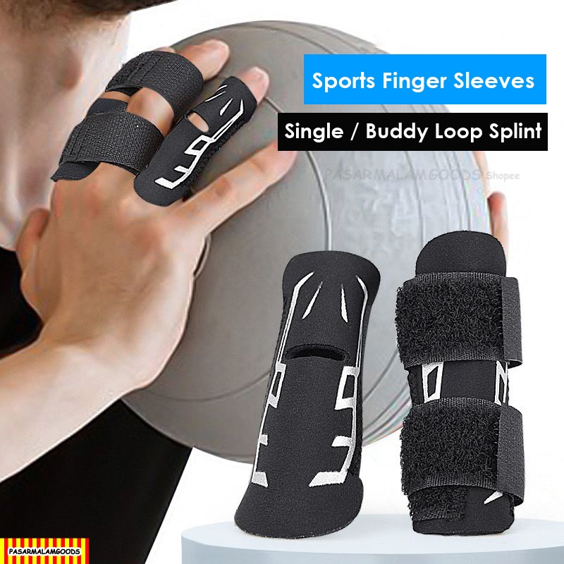 Outdoor Basketball Bandage Finger Sleeves Double Straps Wraparound ...